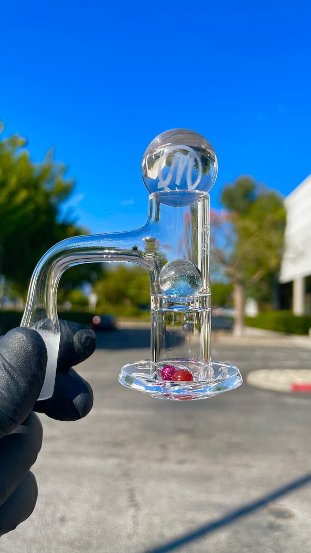 Monark Matrix Recycler Dab Rig with 14mm Female fitting. – Monark Gallery